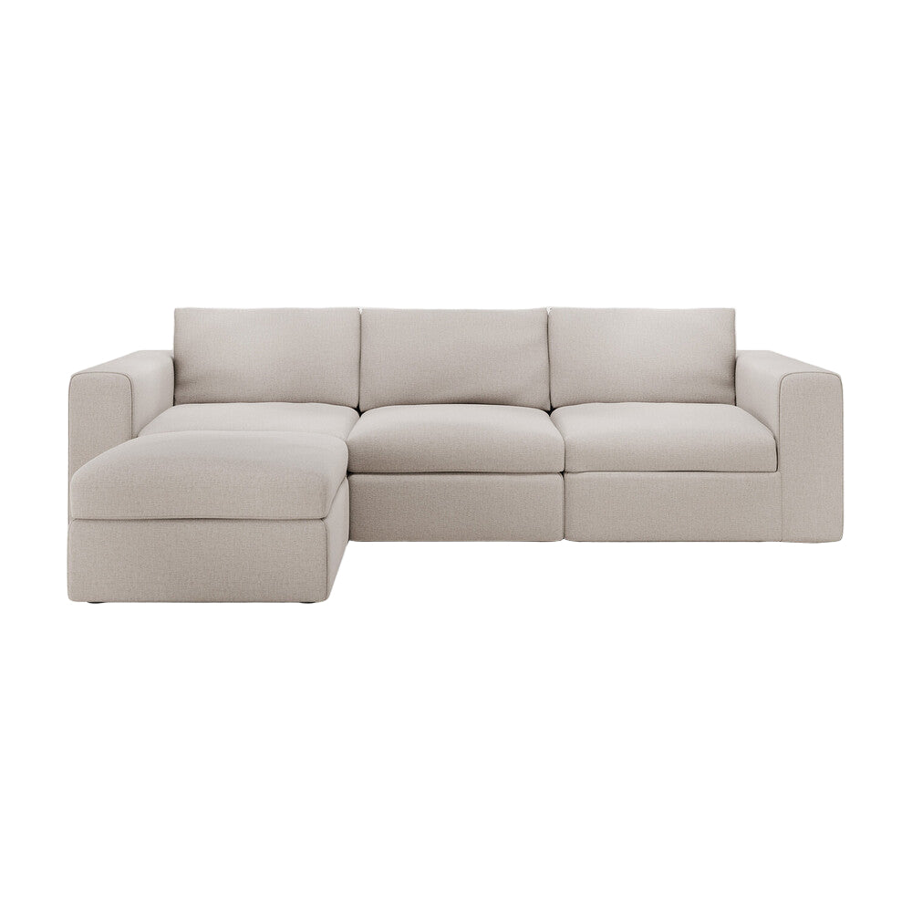 ETHNICRAFT MELLOW MODULAR SOFA - 3 - LEFT LOUNGER | $9,586.00 - PIETRA ...