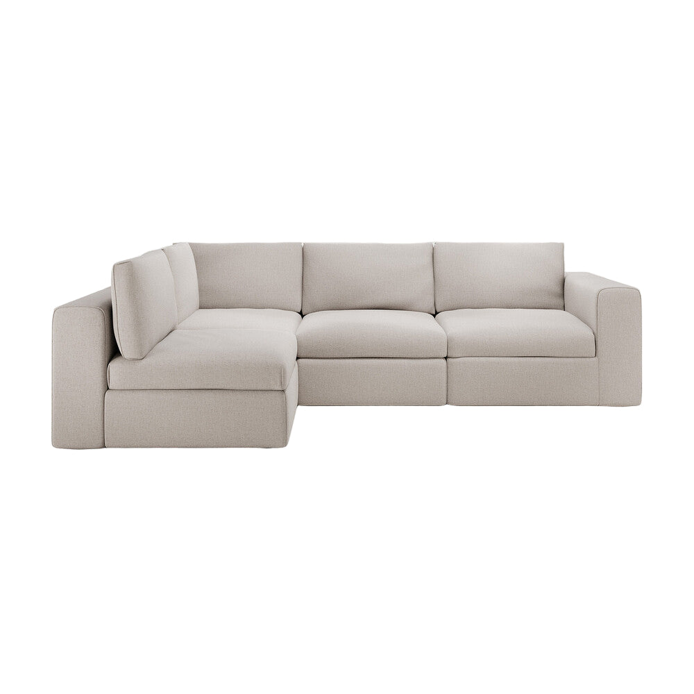 ETHNICRAFT MELLOW MODULAR SOFA - 4 - LEFT LOUNGER | $10,686.00 - PIETRA ...