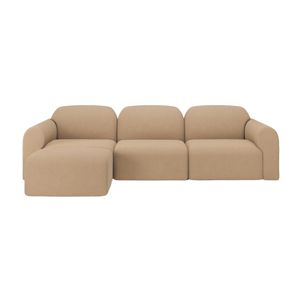ETHNICRAFT BULKY MODULAR SOFA - 4 - SQUARE FOOTSTOOL | $5,536.00 ...