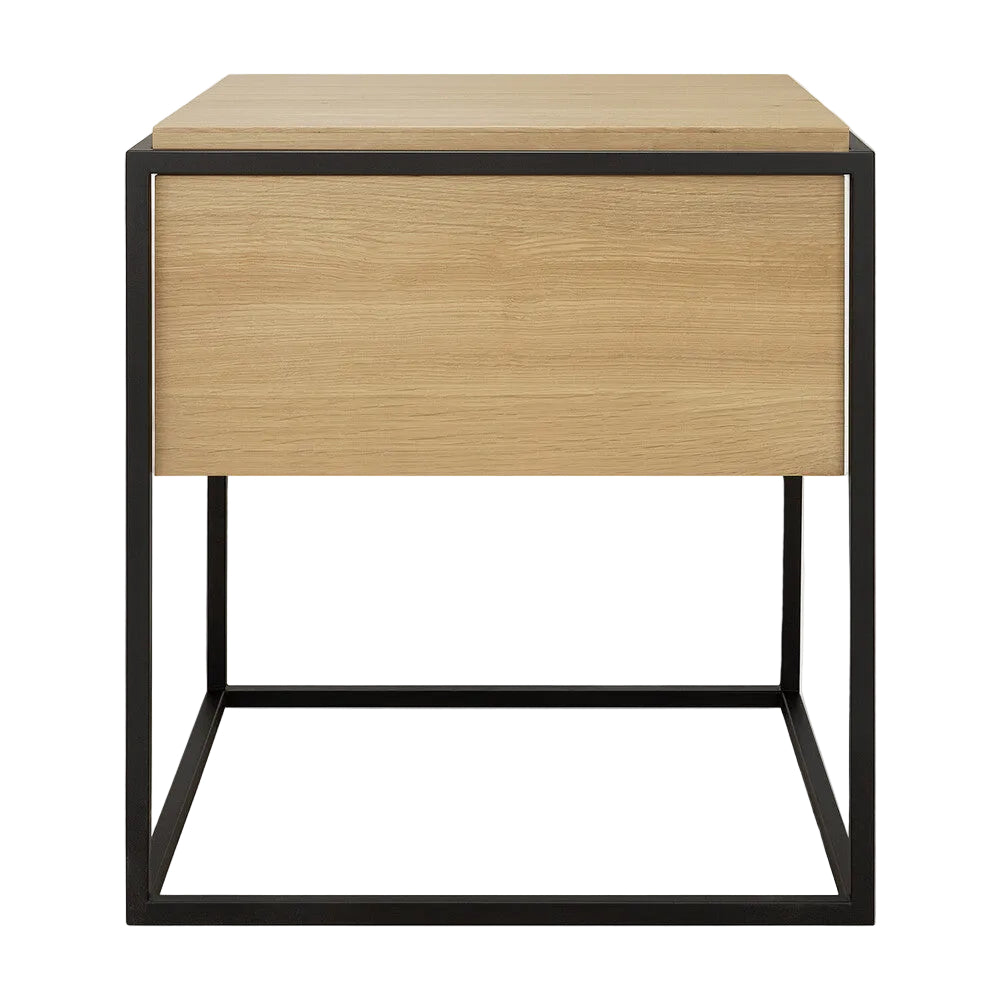 ETHNICRAFT MONOLIT BEDSIDE TABLE - OAK | $779.00 - PIETRA CASA