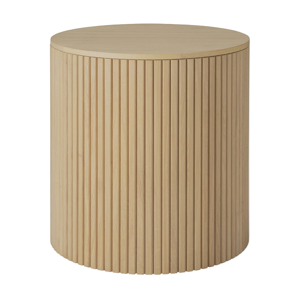 ETHNICRAFT ROLLER MAX SIDE TABLE - OAK | $699.00 - PIETRA CASA